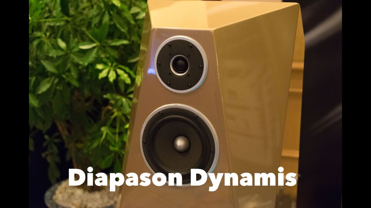 Diapason Dynamis Speakers Setup with Chord - YouTube