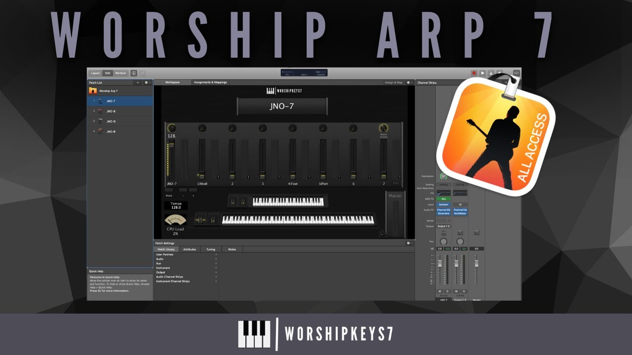 Worship ARP 7 | MainStage 3 | - YouTube