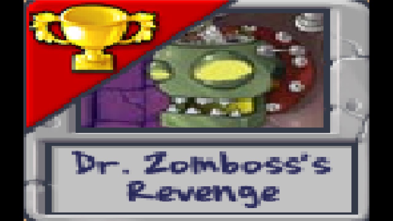 PvZ Minigame ( Doctor Zomboss) Gameplay - YouTube