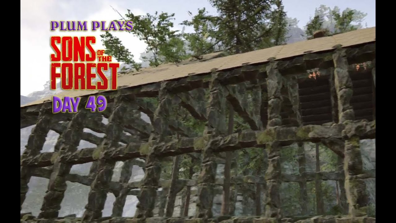 Sons of the Forest EPIC BUILD Chateau Series DAY 49! Relax & Build With Me! #sotf #gaming # ...