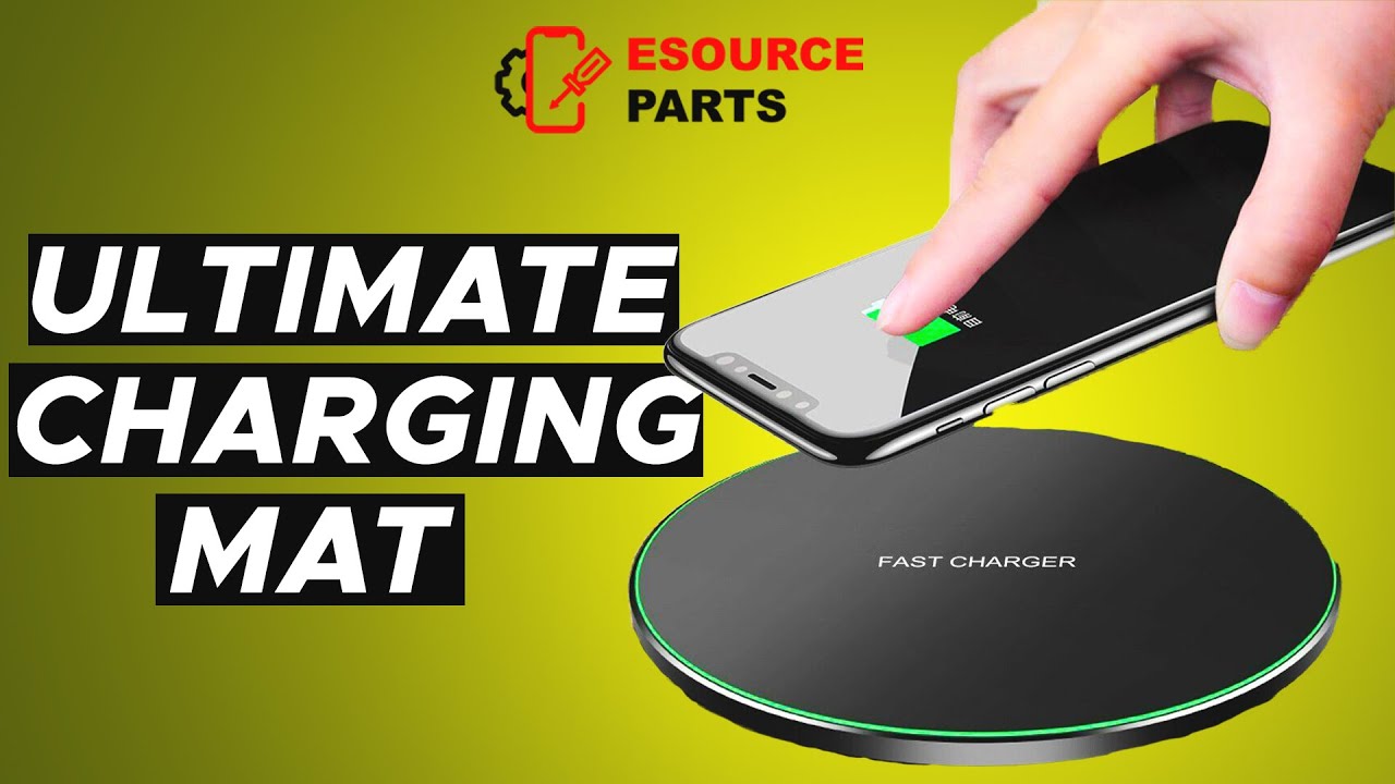 Ultra Slim Qi Fast Wireless Charging Mat/Pad for iPhone or Android ...