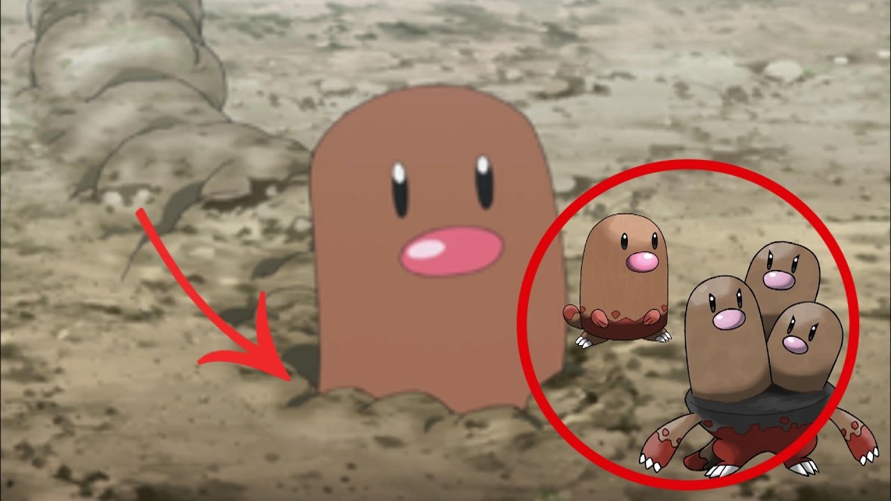 Esto es lo que Hay debajo de Diglett | La Verdadera Apariencia de ...