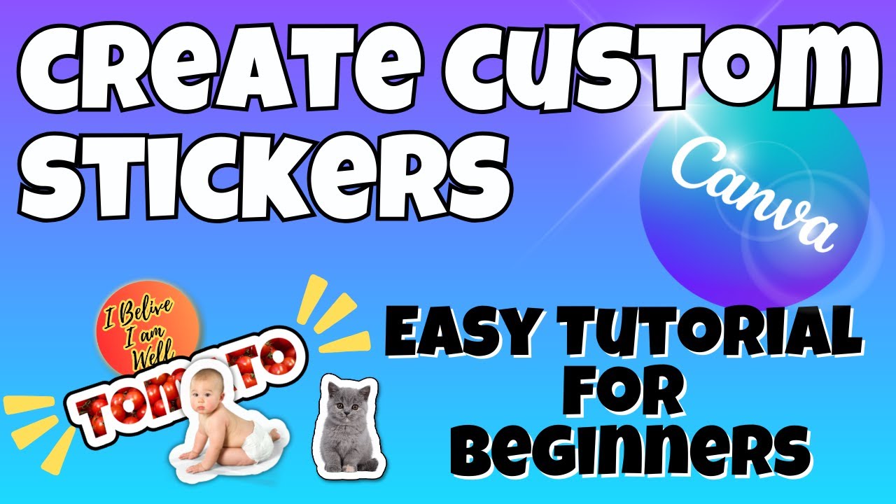 Create Custom Stickers Out of Photos and Graphics, #customstickers ...