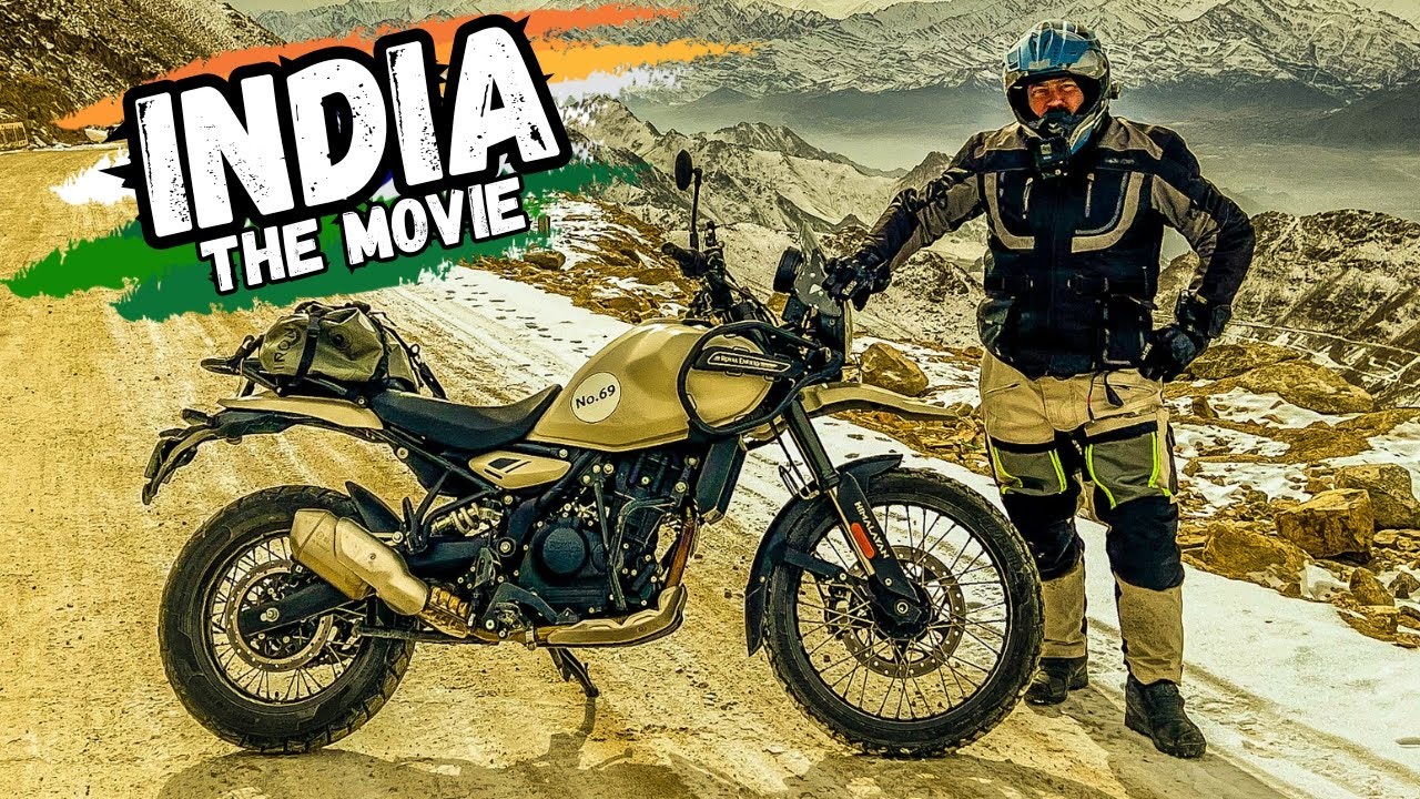 The Most EPIC Motorcycle Adventure Across India! HIMALAYAS – Full Movie ...