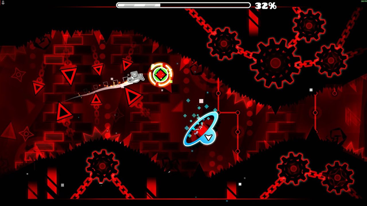 Geometry Dash - Bloodlust by Knobbelboy [Extreme Demon] - YouTube