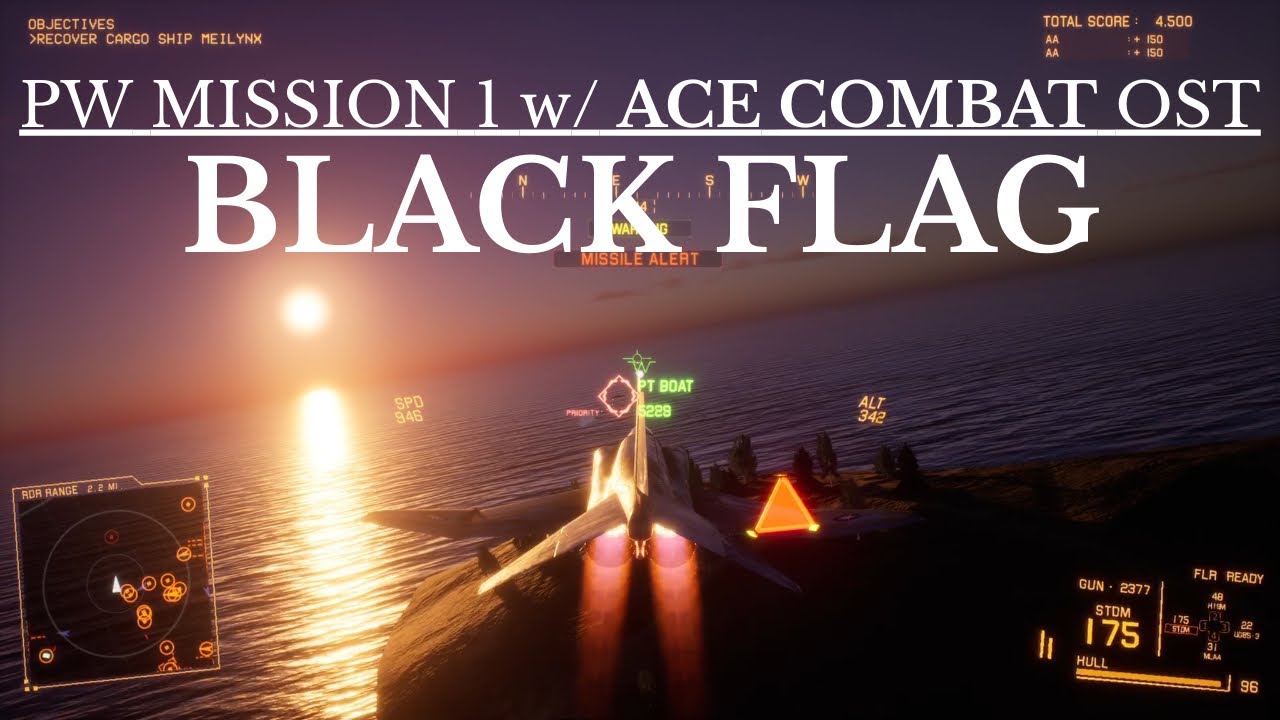 Project Wingman remixed with Ace Combat OST | Mission 1: Black Flag ...
