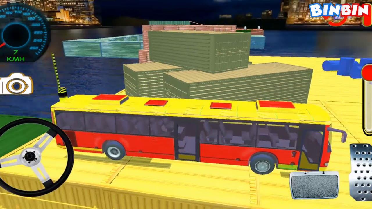 Crazy Bus Driver Street Vehicles Kids Monster Trucks for Children - YouTube