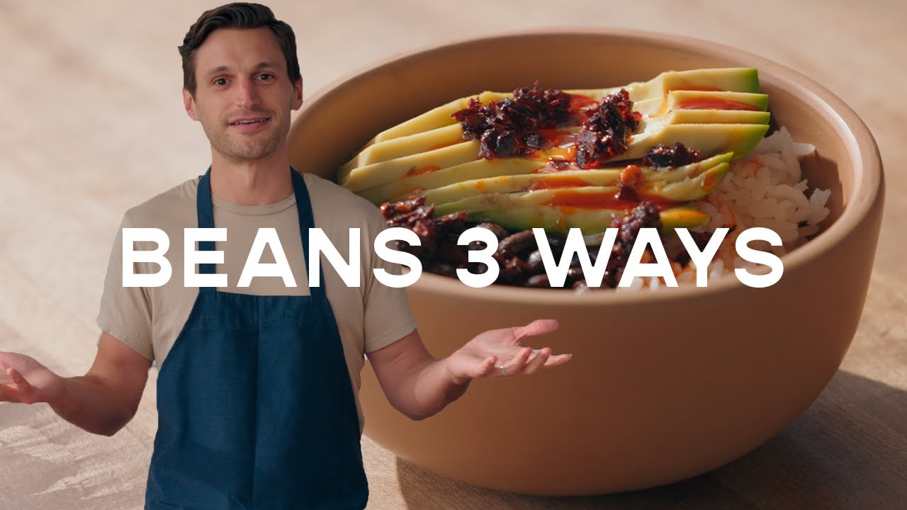 Three Ways to Use Beans (Rice and Beans, Bean Salad, Refried Bean ...