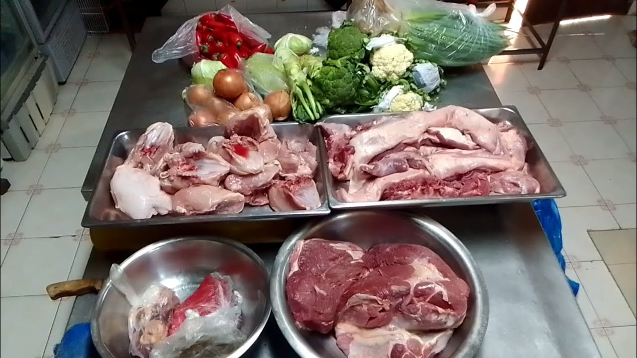 COOKING CUTTING,BEEF,PORK, CHICKEN VEGETABLE Mike Channel - YouTube