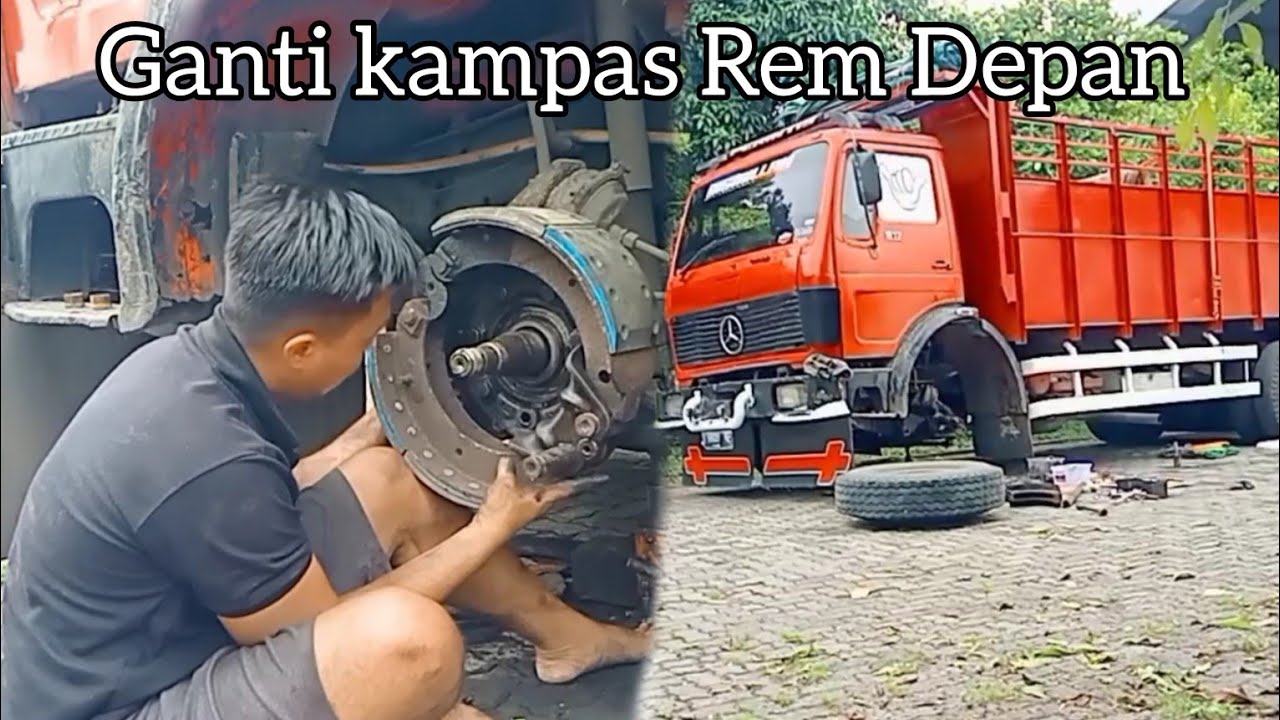 Ganti kampas Rem mercy 917. - YouTube