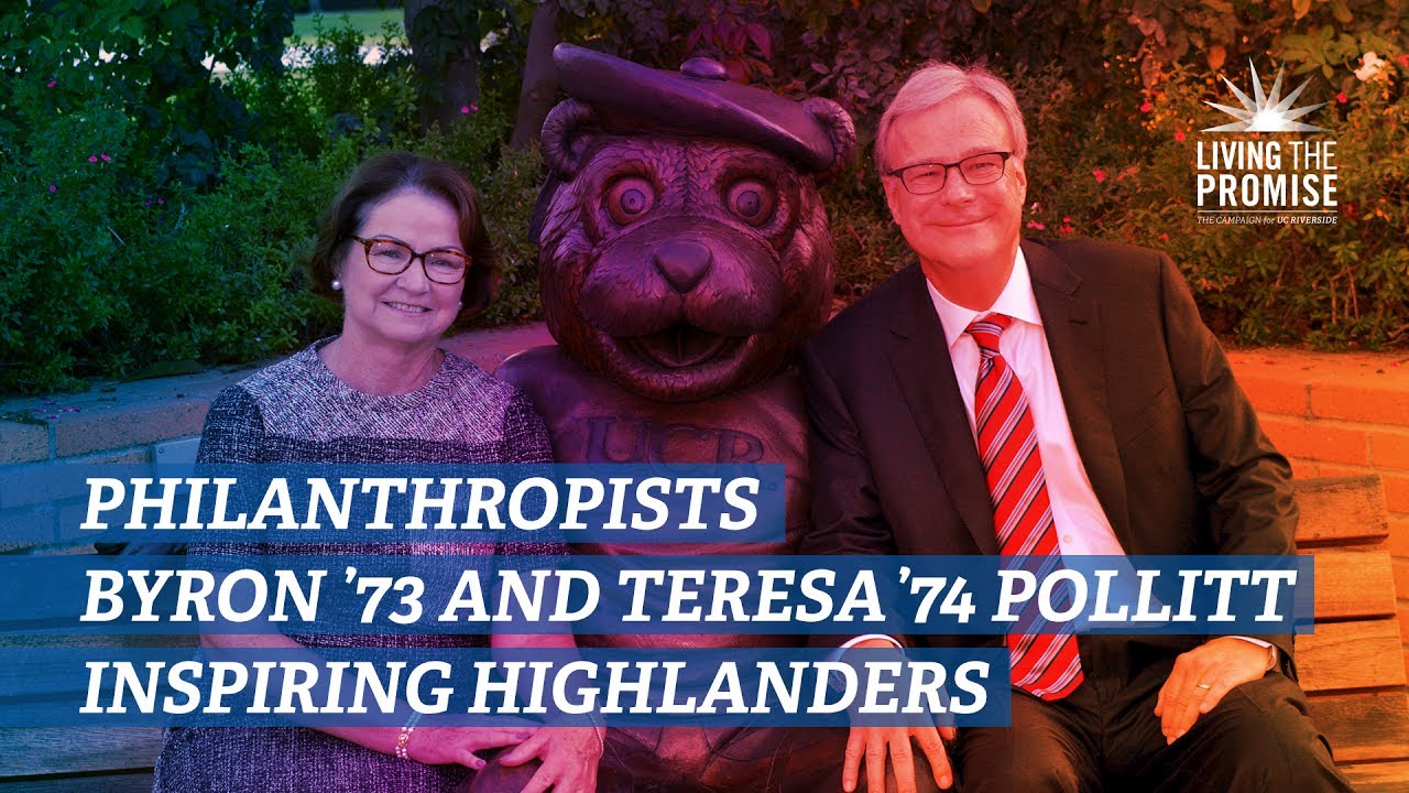 Philanthropists Byron Pollitt ’73 and Teresa Pollitt ’74 Empowering ...