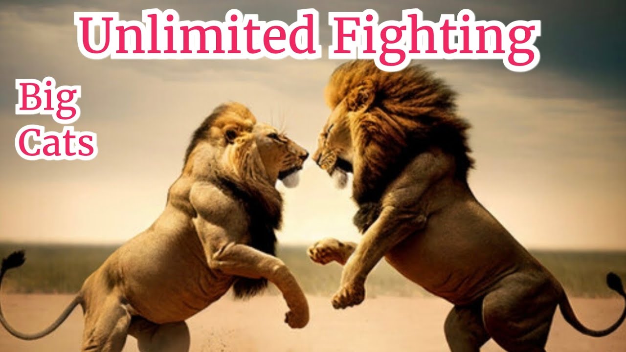 Unlimited Big Cats Fighting | Animals fight Video | Leopard vs Puma vs ...