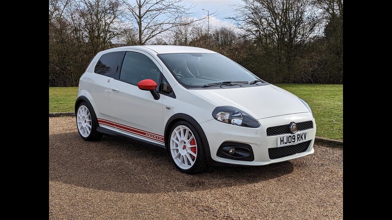 2009 ABARTH GRANDE PUNTO ESSEESSE 185 BHP 8,865 MILES - YouTube