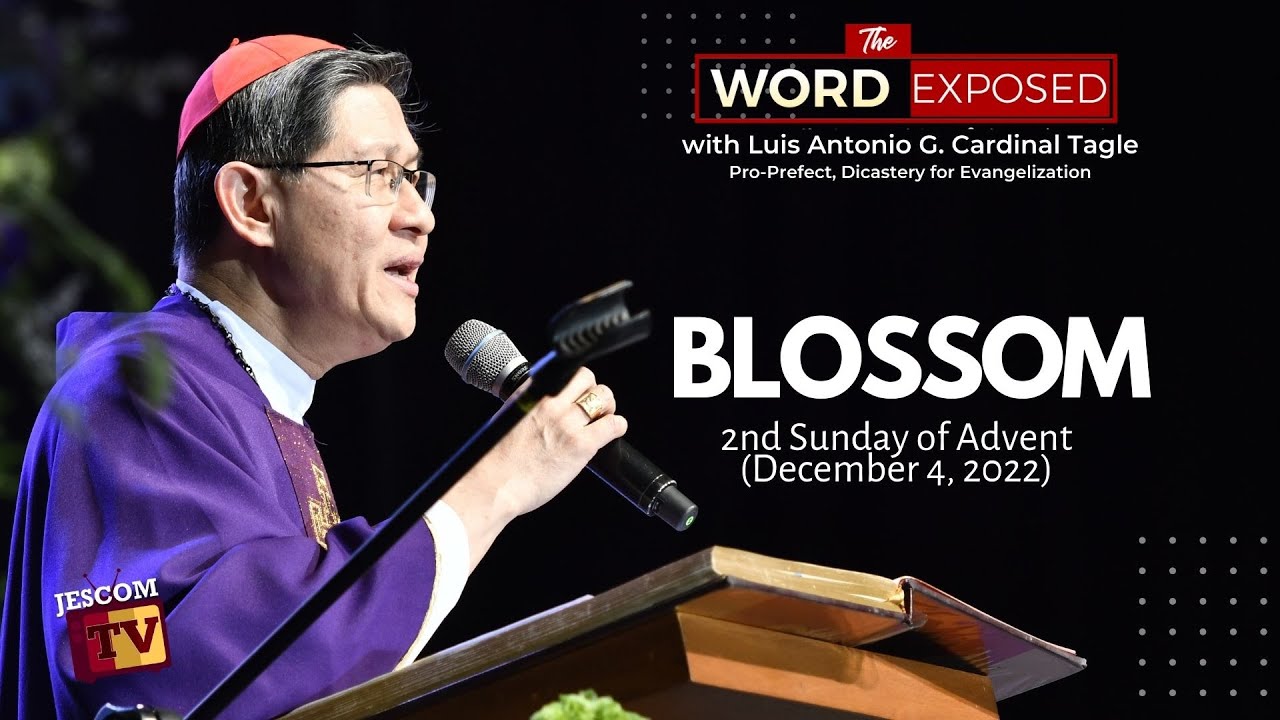 BLOSSOM | The Word Exposed with Cardinal Tagle (December 4, 2022) - YouTube