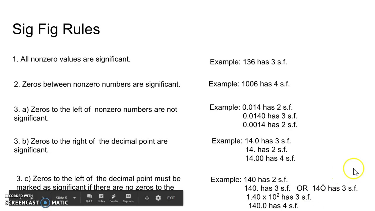 Scientific Notation and Sig Figs - YouTube