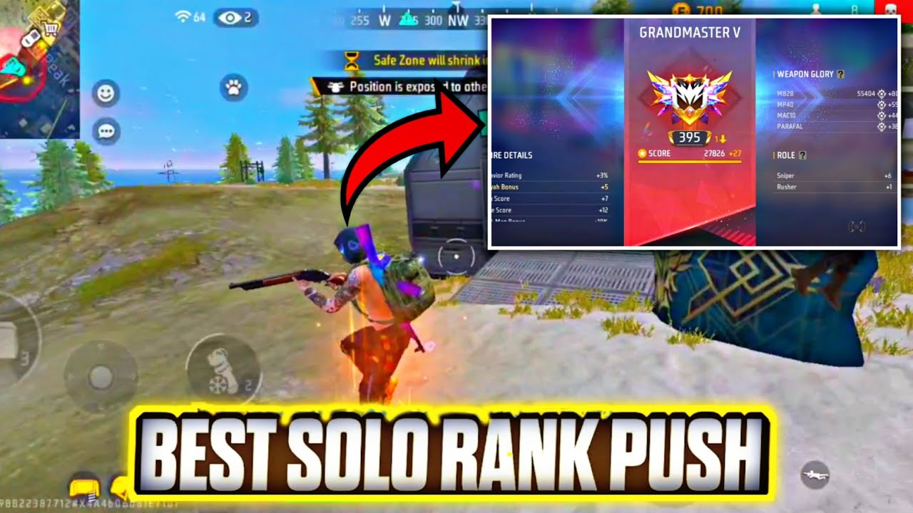 Solo Rank Push BR | Free Fire Solo Rank Push | EP-4 - YouTube