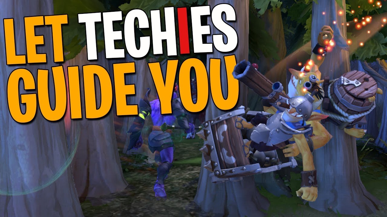 Let Techies Guide You - DotA 2 Funny Moments - YouTube