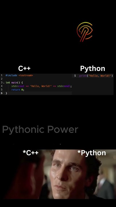 PYTHON VS C++ #coding #beingcoder #ezsnippet #python #cpp #computerscience #programming # ...