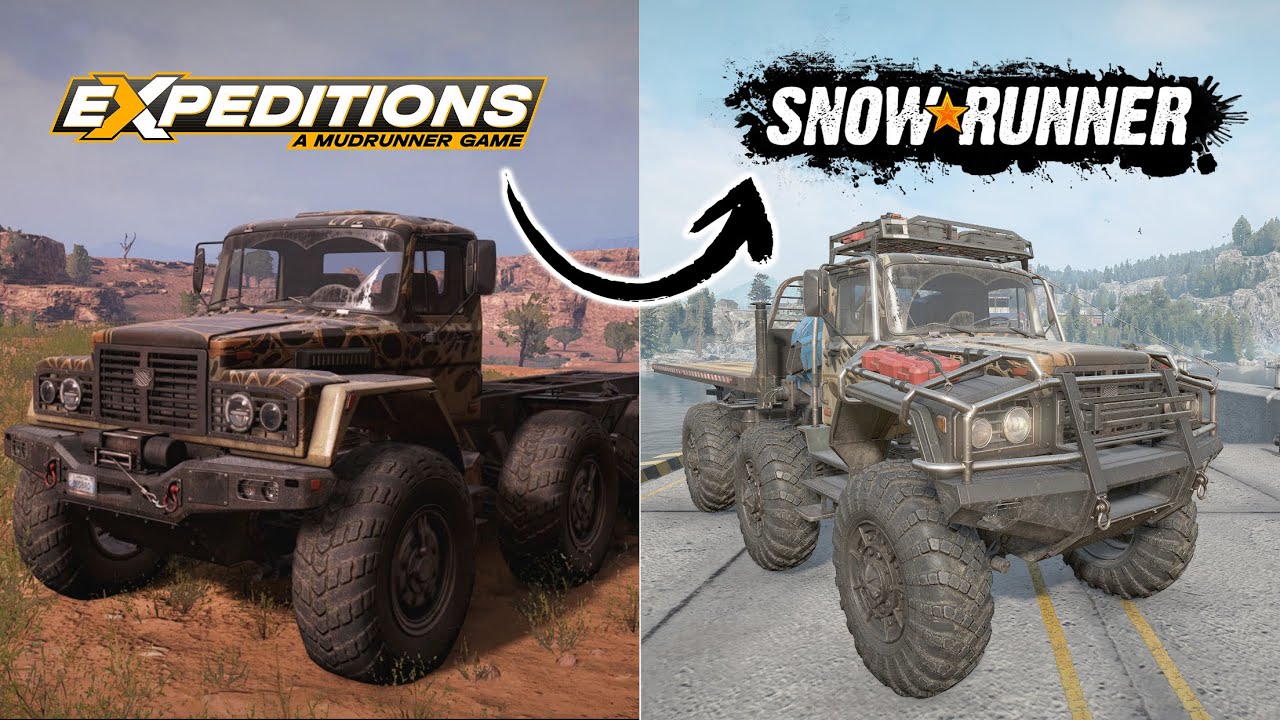 NEW Expeditions Trucks In SnowRunner!? - YouTube
