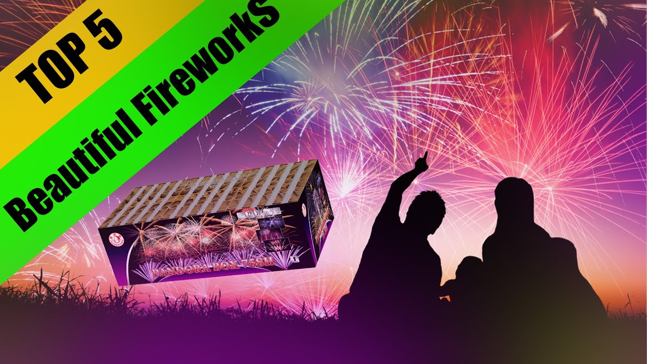 Top 5 most beautiful shell fireworks 600 1200mm - YouTube