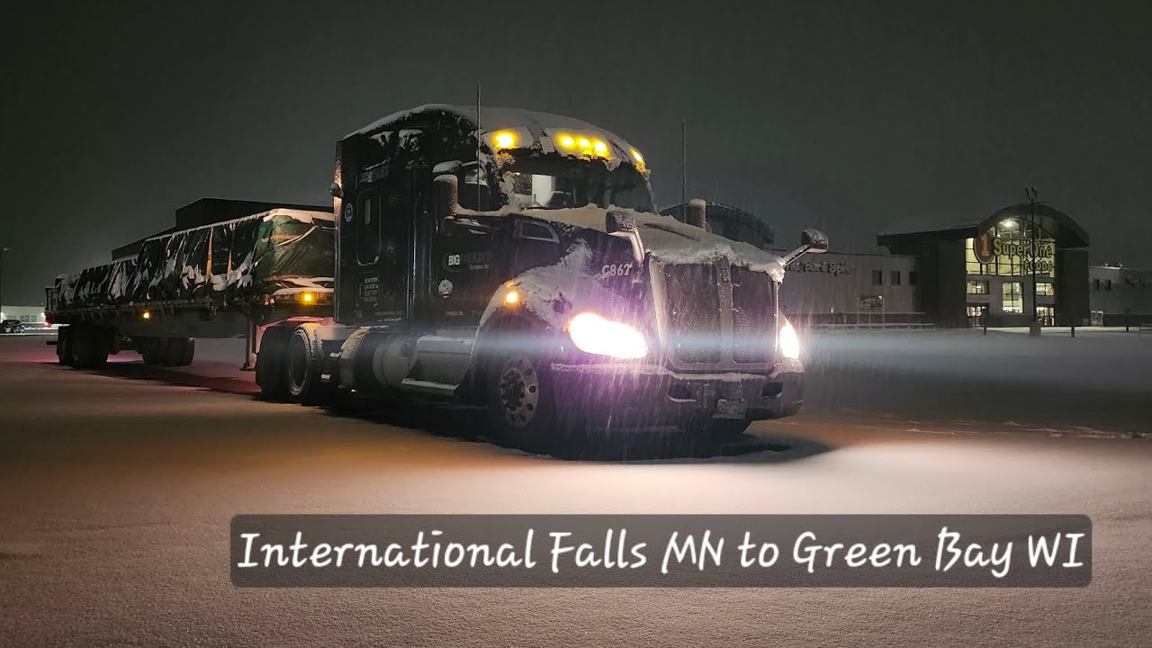 International Falls MN to Green Bay WI - YouTube