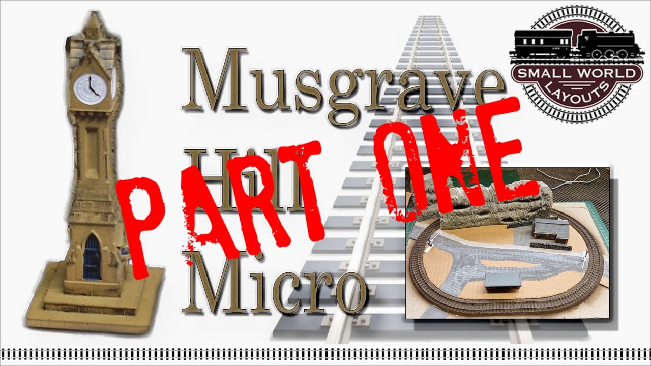 How to build a Micro Model Railway | Musgrave Hill | Part 1 - YouTube