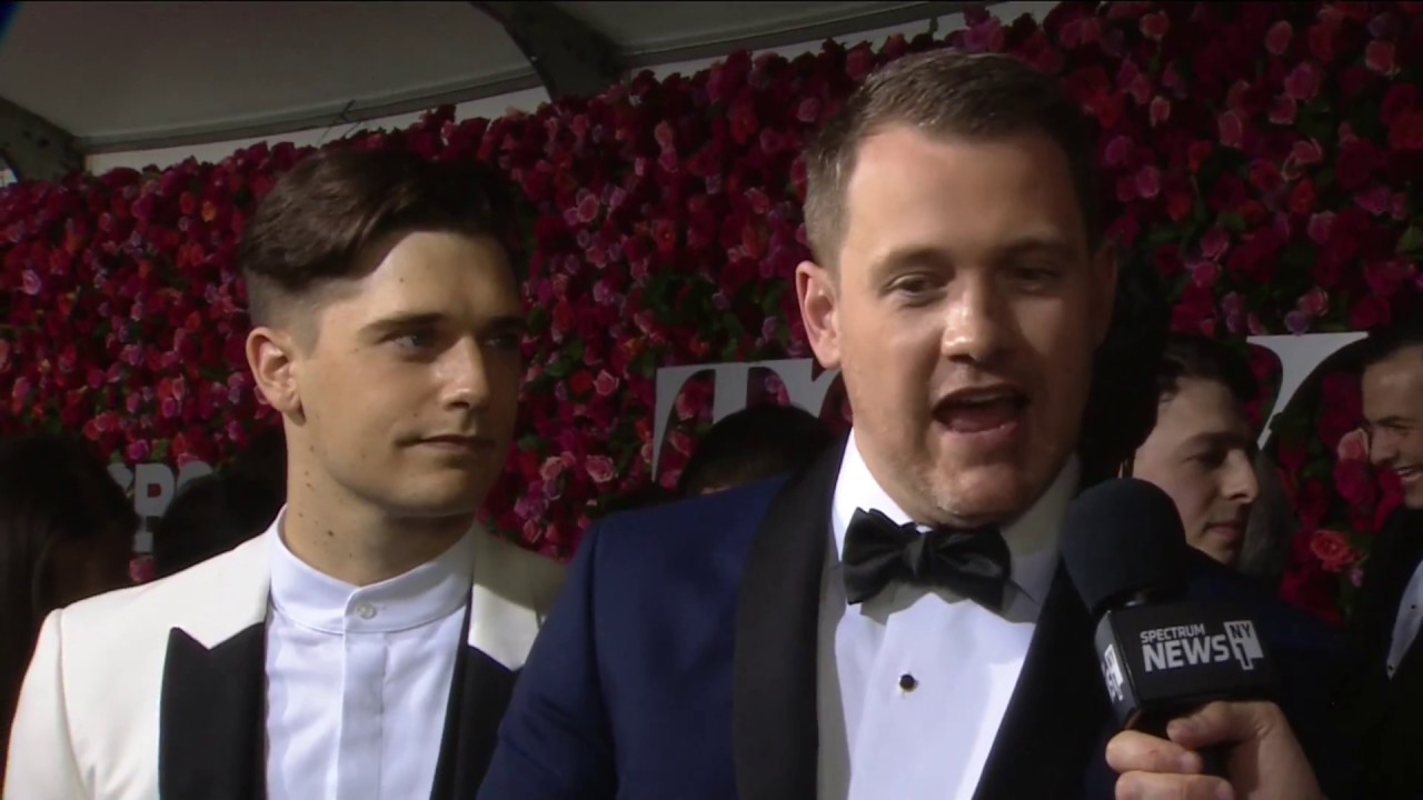Red Carpet: Michael Arden & Andy Mientus (2018) - YouTube