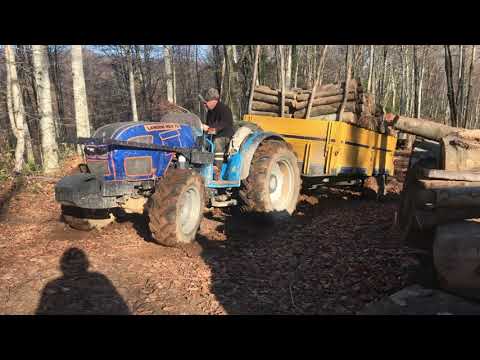Ormanda Macera #newholland #masseyferguson  #landini Orman Yolu Macera Dolu Çekişmeli Video #aboneol