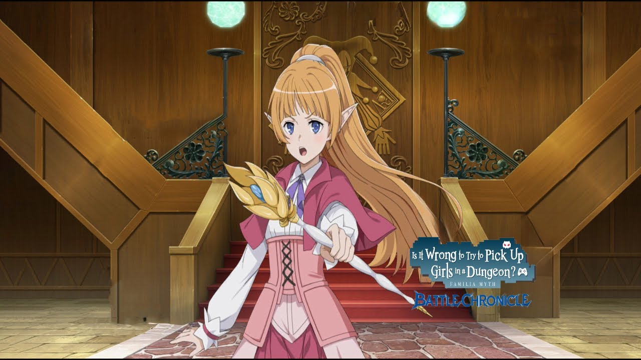 【ダンクロ】Thousand Elf Lefiya Virdis | Danmachi Battle Chronicle Character ...