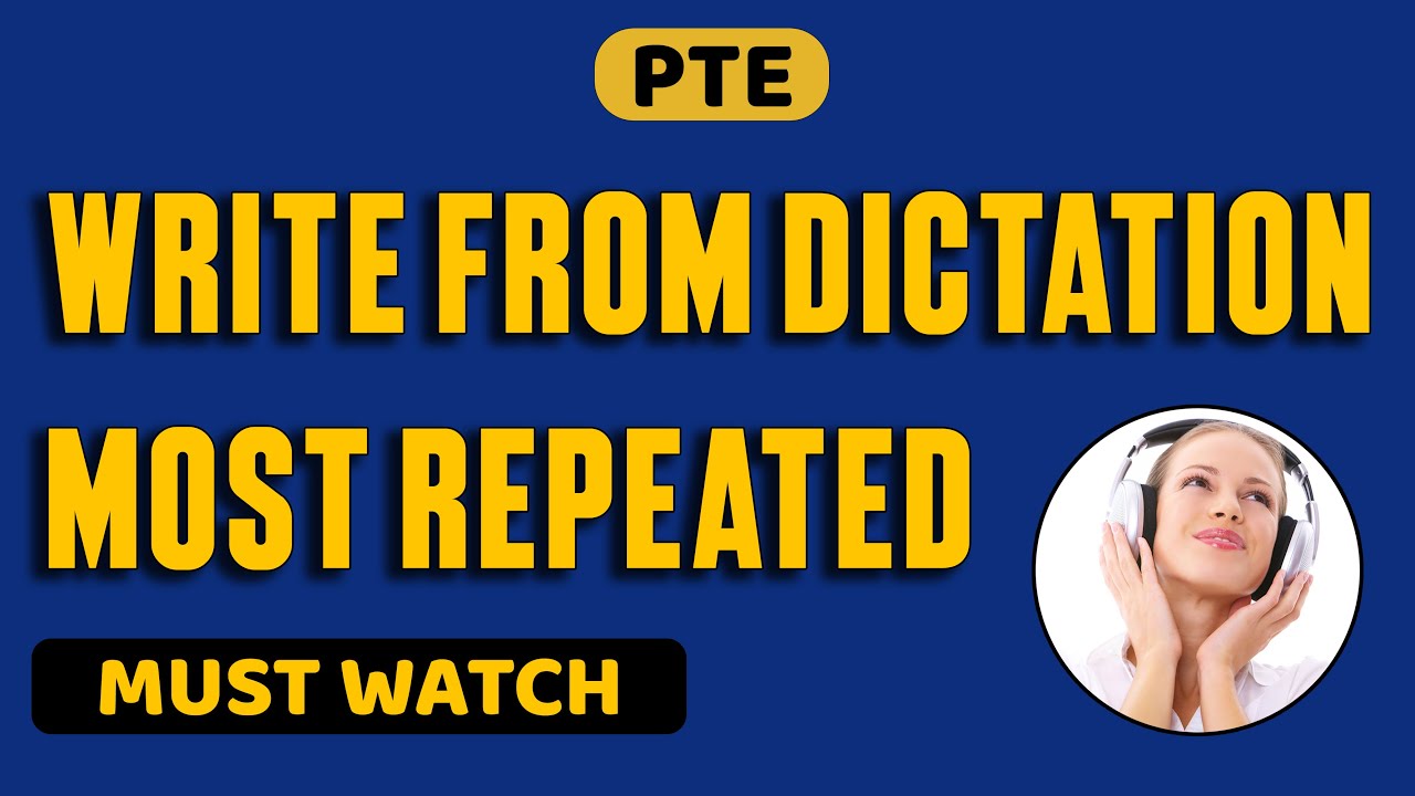 How to Improve PTE Write from Dictation: Prediction Practice Strategies ...