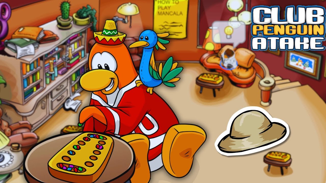Club Penguin Atake - Safari Hat Pin | AS2 - YouTube