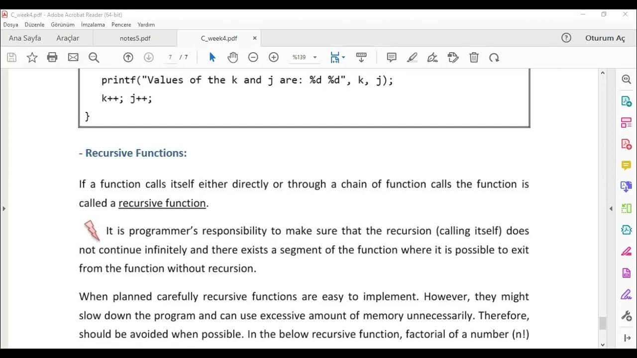 Week5 - Bitwise operations, Data types and rand() - YouTube