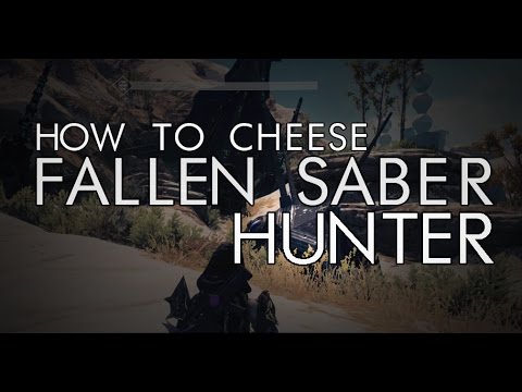 Destiny - Fallen SABER Warsat on Hunter - Cheese Glitch Method After ...
