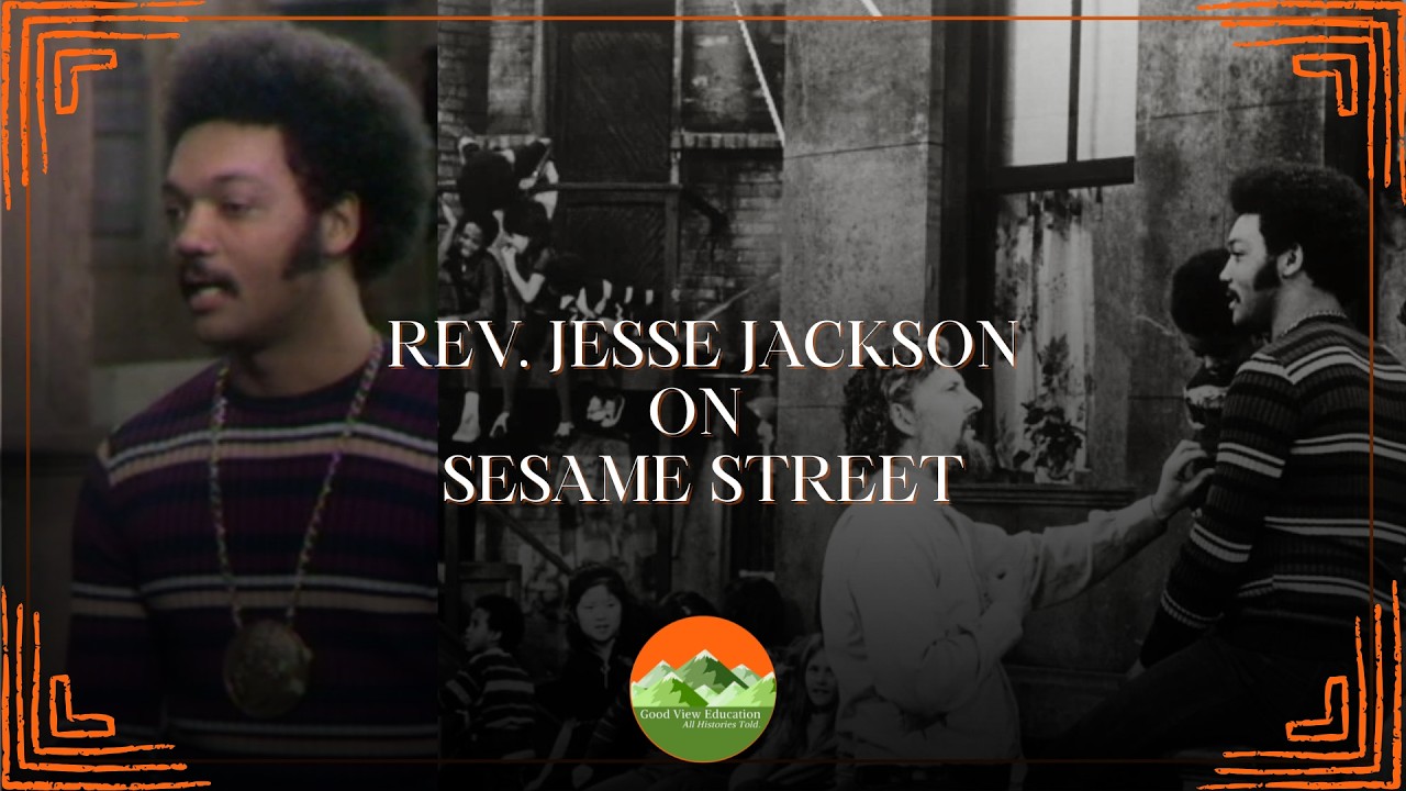 Rev. Jesse Jackson on Sesame Street. "I Am Somebody" Words of ...