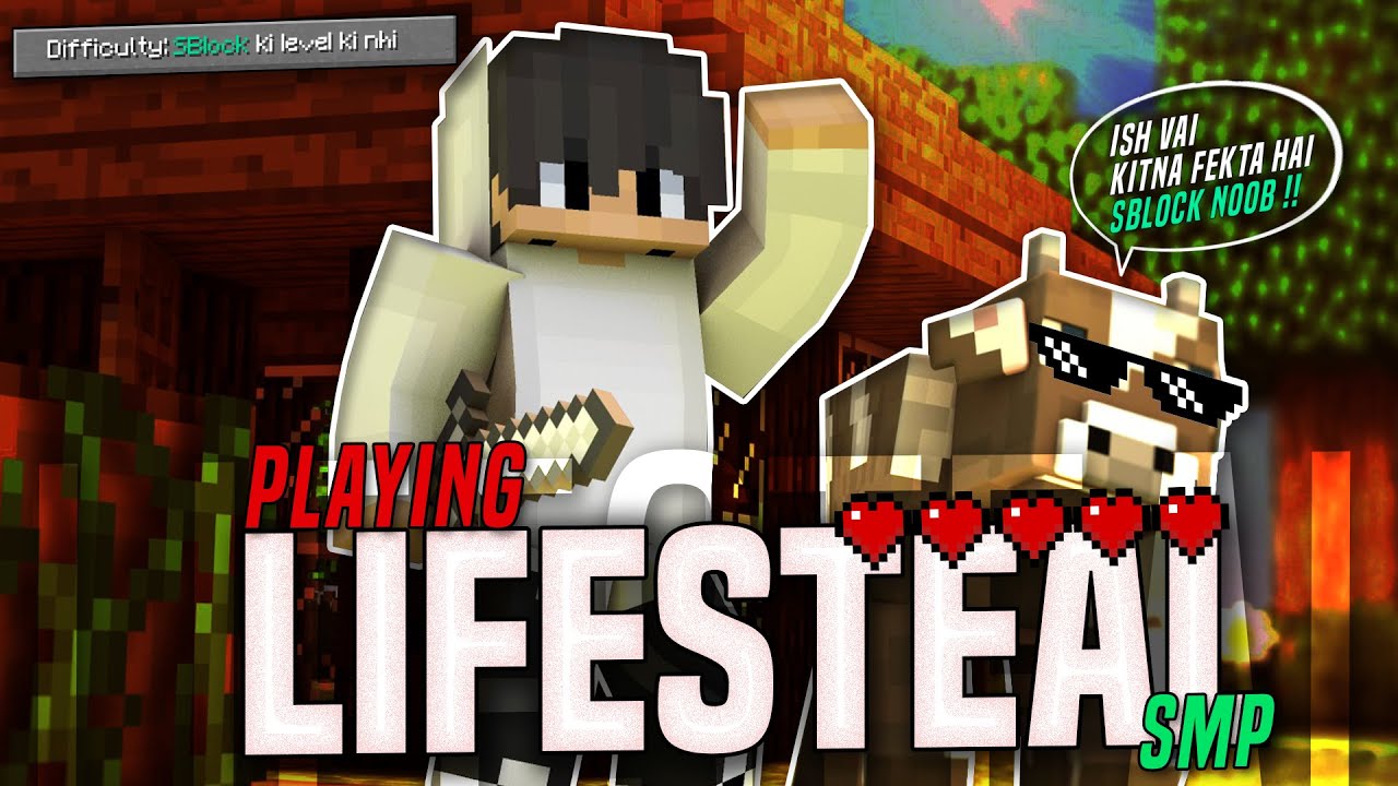 LIFESTEAL SMP - Let's Steal 😱 || MINECRAFT PE/BEDROCK/JAVA #winzestiers ...