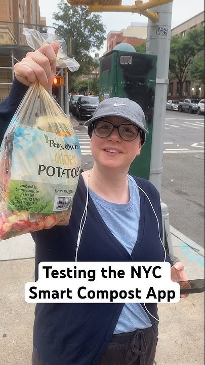 EASY COMPOSTIN IN NYC with the NYC Smart Compost App I ZERO WASTE - YouTube
