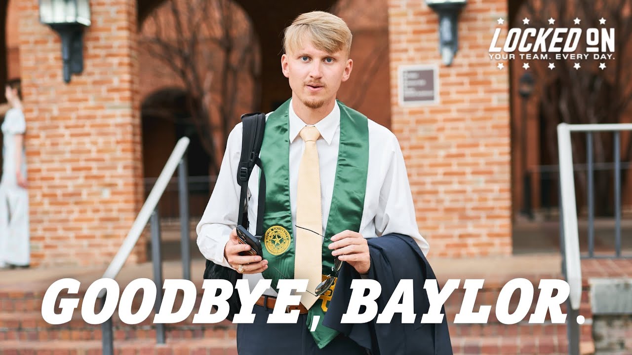 Host Drake Toll Graduates Today, Says Sad Goodbye to Baylor | Baylor ...