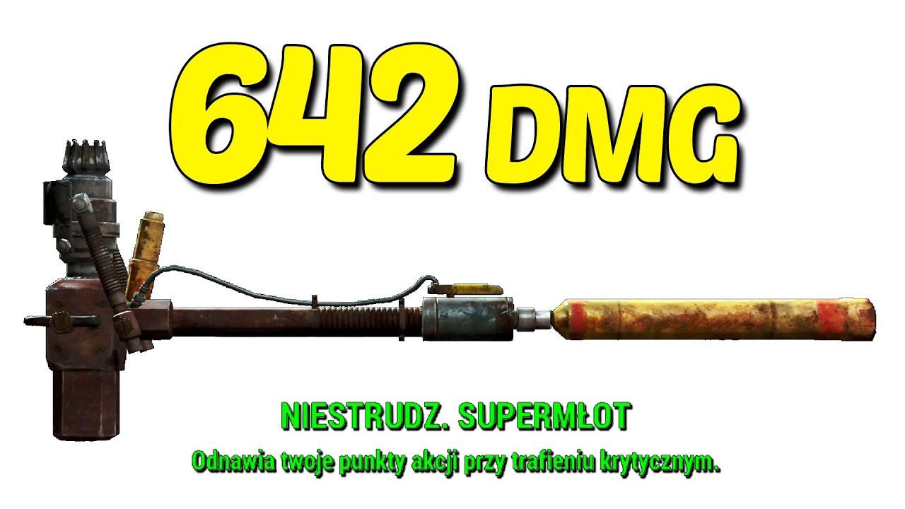 642 DMG! - Fallout 4 Damage Glitch Tutorial | lv. 24 with Super Sledge ...