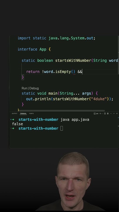 Does Your String Start With A Number Java Shorts Coding Airhacks