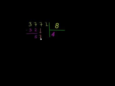 Ədədlərin bölünməsi: qalıqlı bölməyə  aid misal  |  4-cü sinif