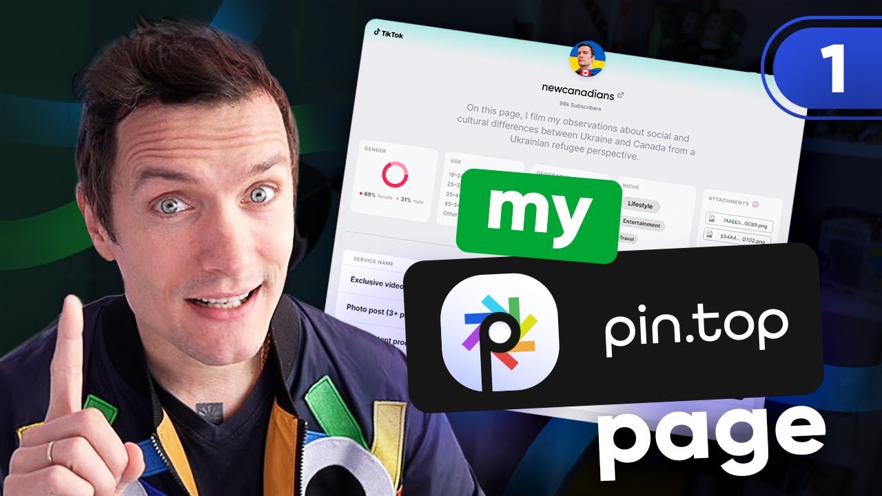 How to Add your First PIN in pin.top (1 of 4) - YouTube
