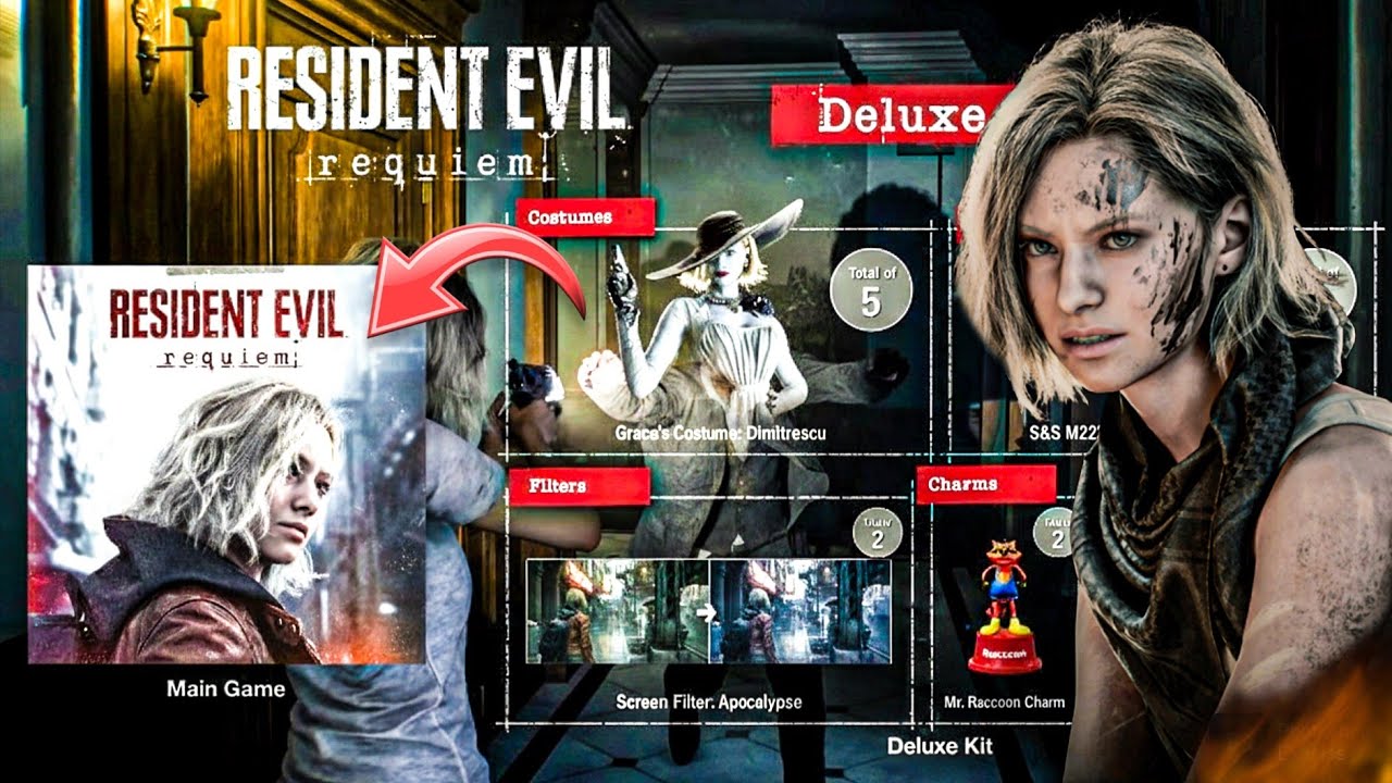 Veja as diferenças entre a Edição STANDARD e DELUXE de RESIDENT EVIL ...