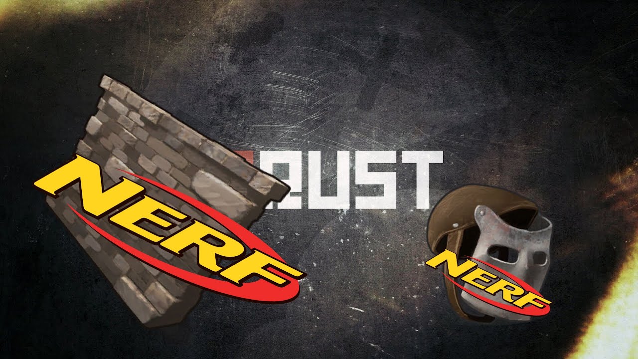 New Rust Update 97 - Nerfed Face Masks And Stone Walls - YouTube