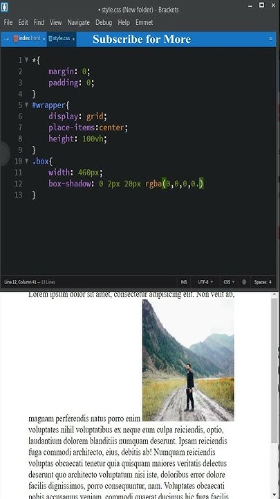 CSS Wrap Text Around an Image | CSS Tricks - YouTube