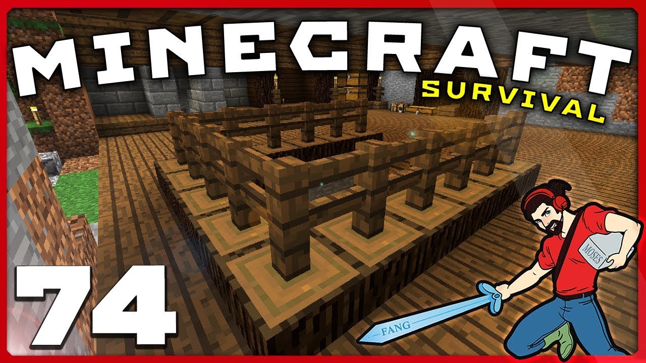 Minecraft Survival | THE MEGADETH POSTER! || [S01E74] Vanilla 1.12 Lets ...