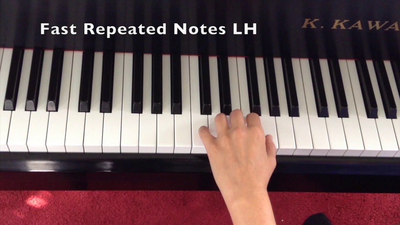Fast Repeated Notes: Reminder Video - YouTube