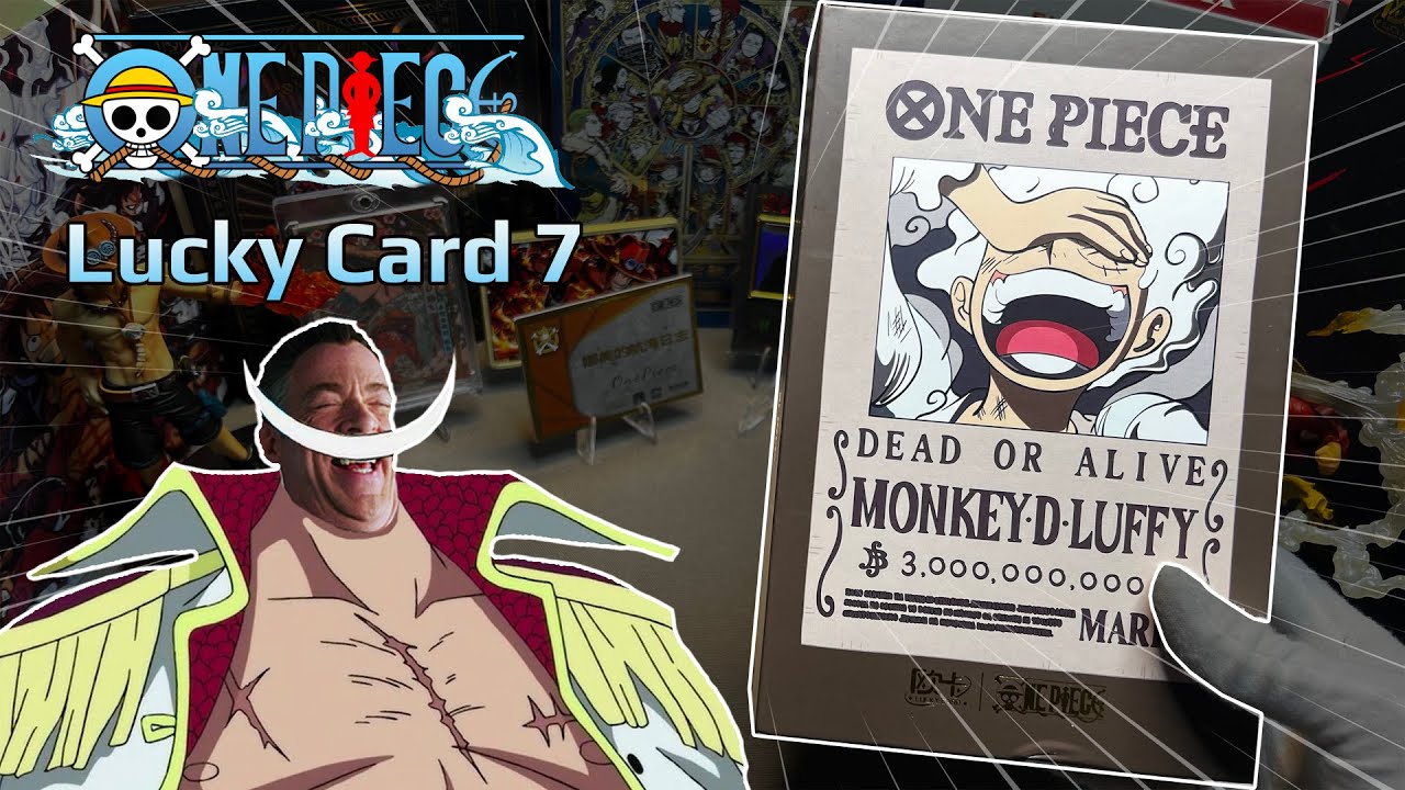 РАСПАКОВКА БОКСА ONE PIECE ОТ LUCKY CARD 7 СЕРИИ. ALIEXPRESS КОРМИТ ...