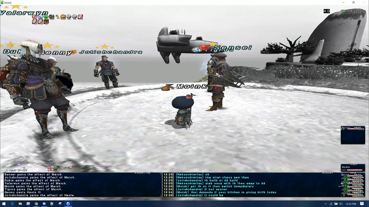 FFXI - Geas Fete (Warder of Courage) - Run - YouTube