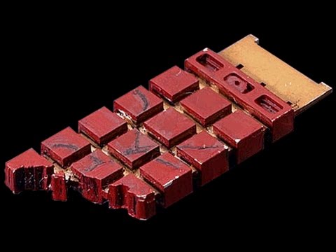 terminator damaged CPU Chip homemade - YouTube